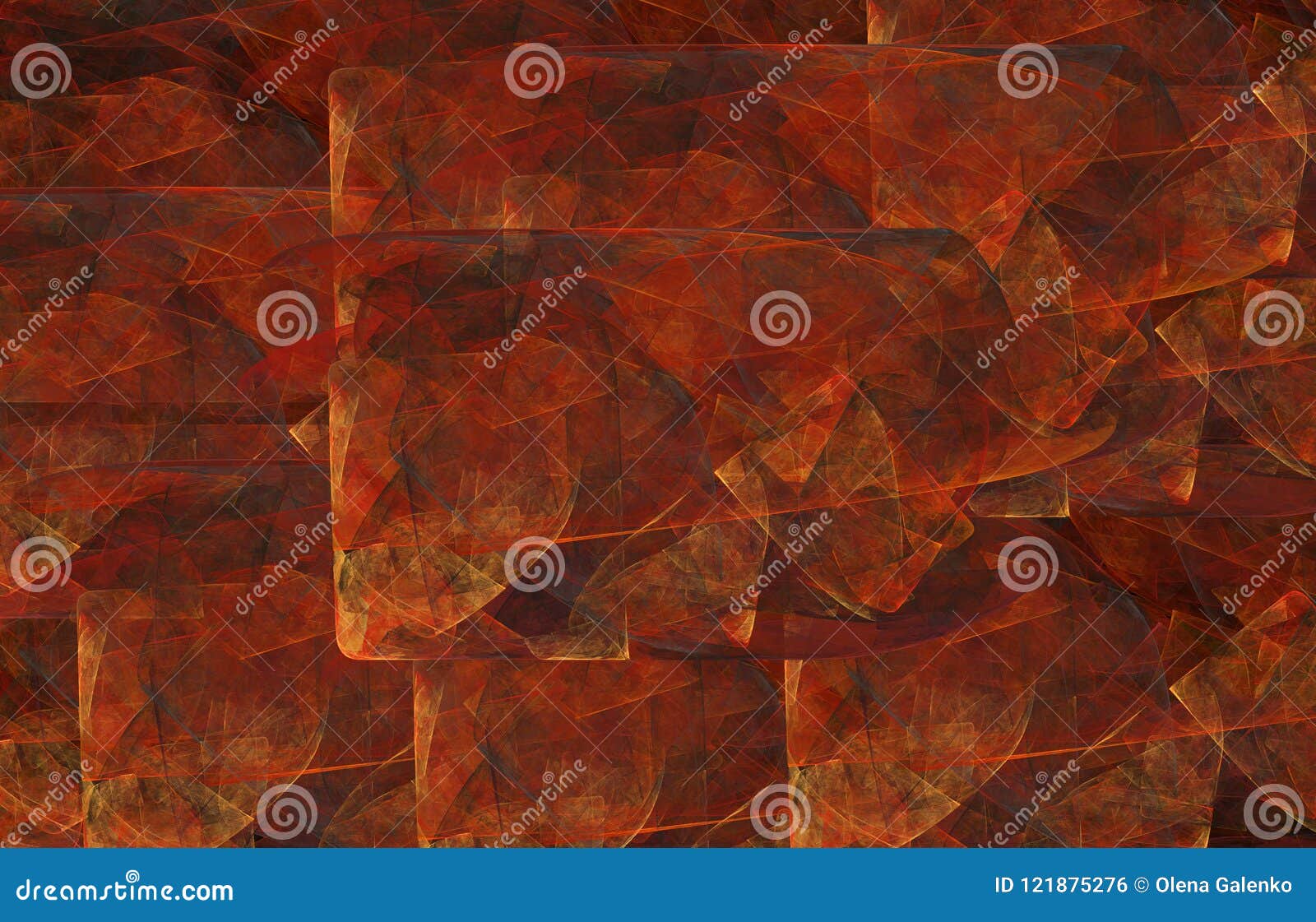 Red Brown Abstract Geometric Background or Texture. Stock Illustration ...
