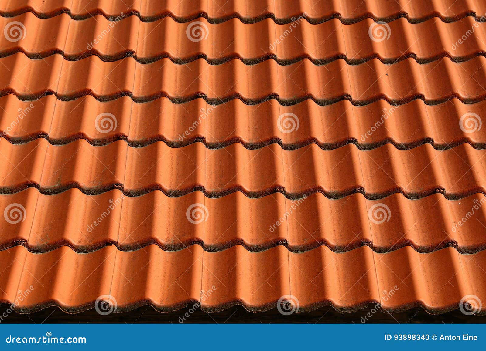 Red Brown Ceramic Roof Tiles Pattern Background Stock Photo - Image of ...
