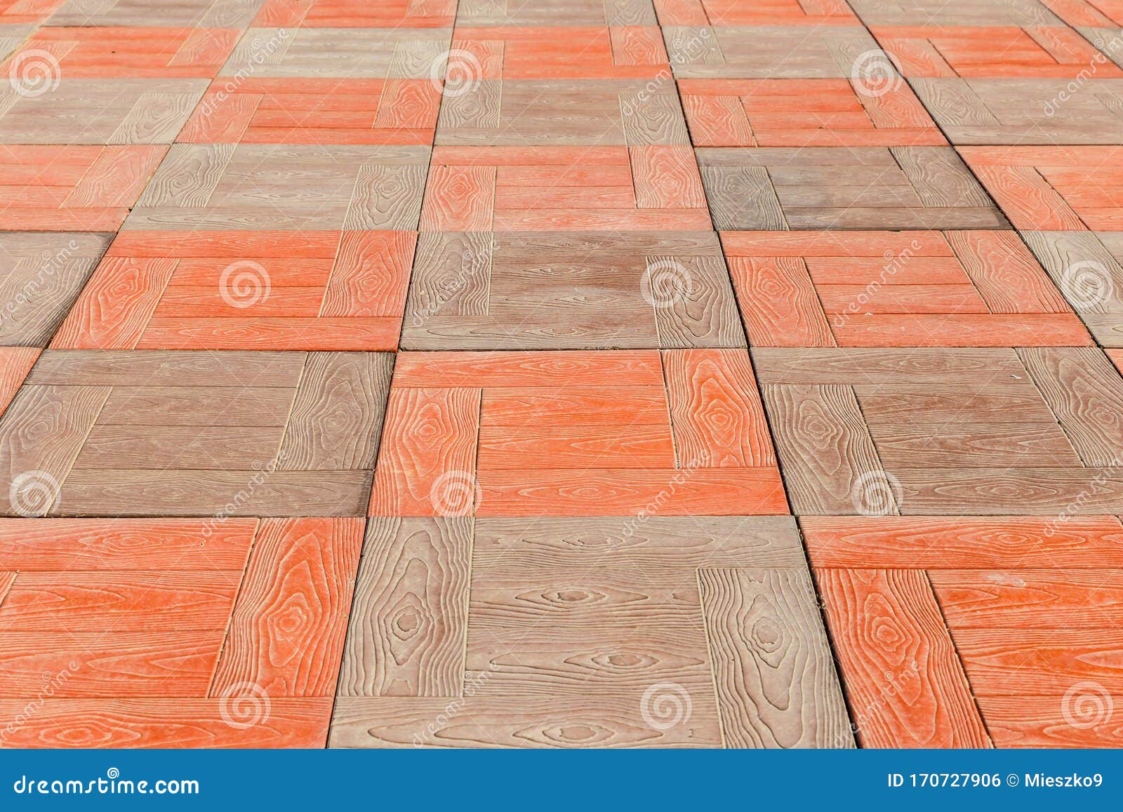 Red and brown floor tiles stock photo. Image of flooring - 170727906