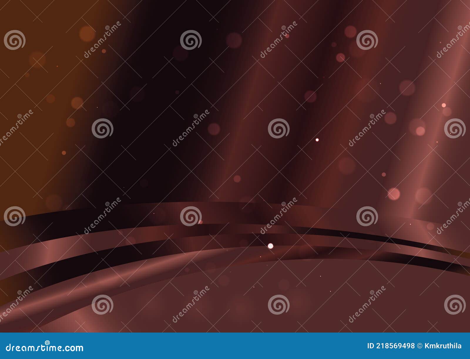 Red and Brown Gradient Wave Background Stock Vector - Illustration of ...