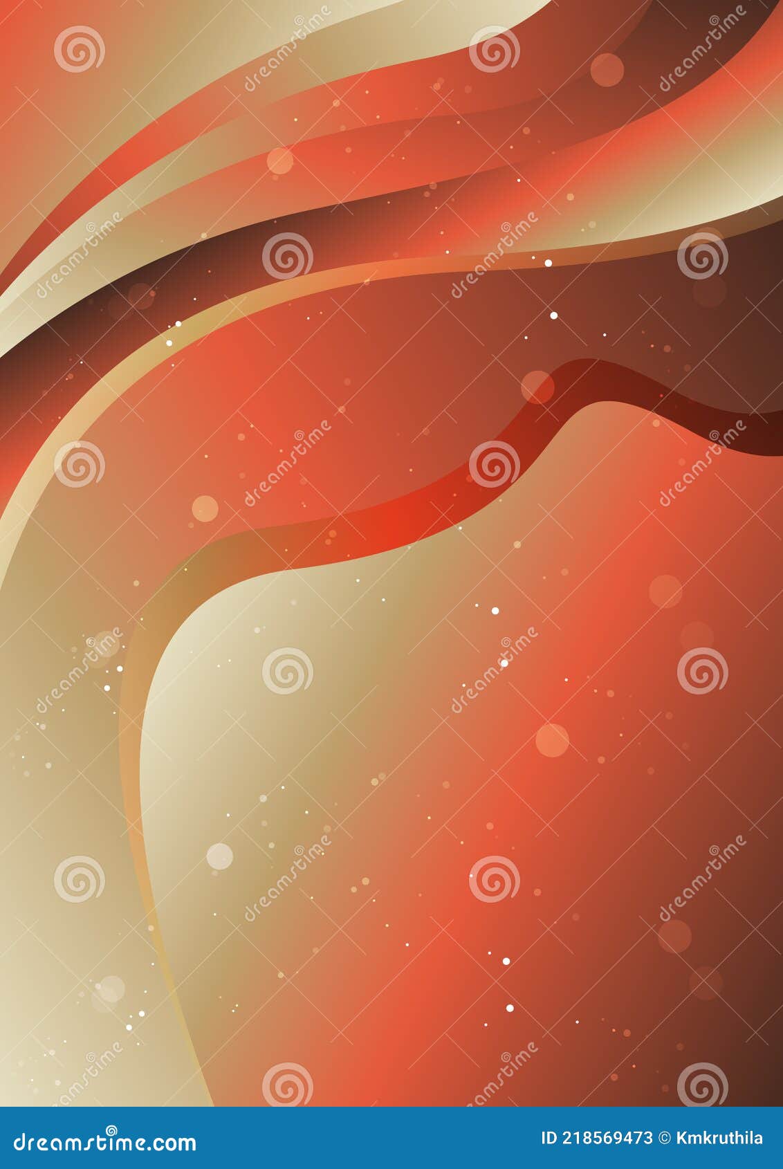 Red and Brown Gradient Wave Background Vector Eps Stock Vector ...