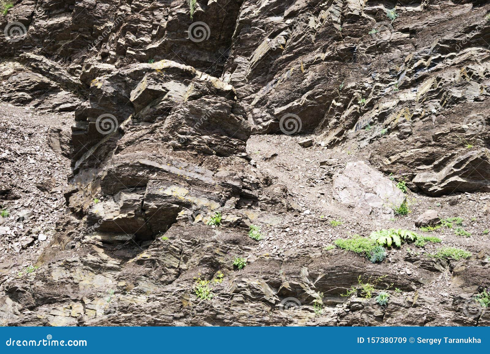 The Red Brown Granite Rock for Background, Texture Stock Image - Image ...