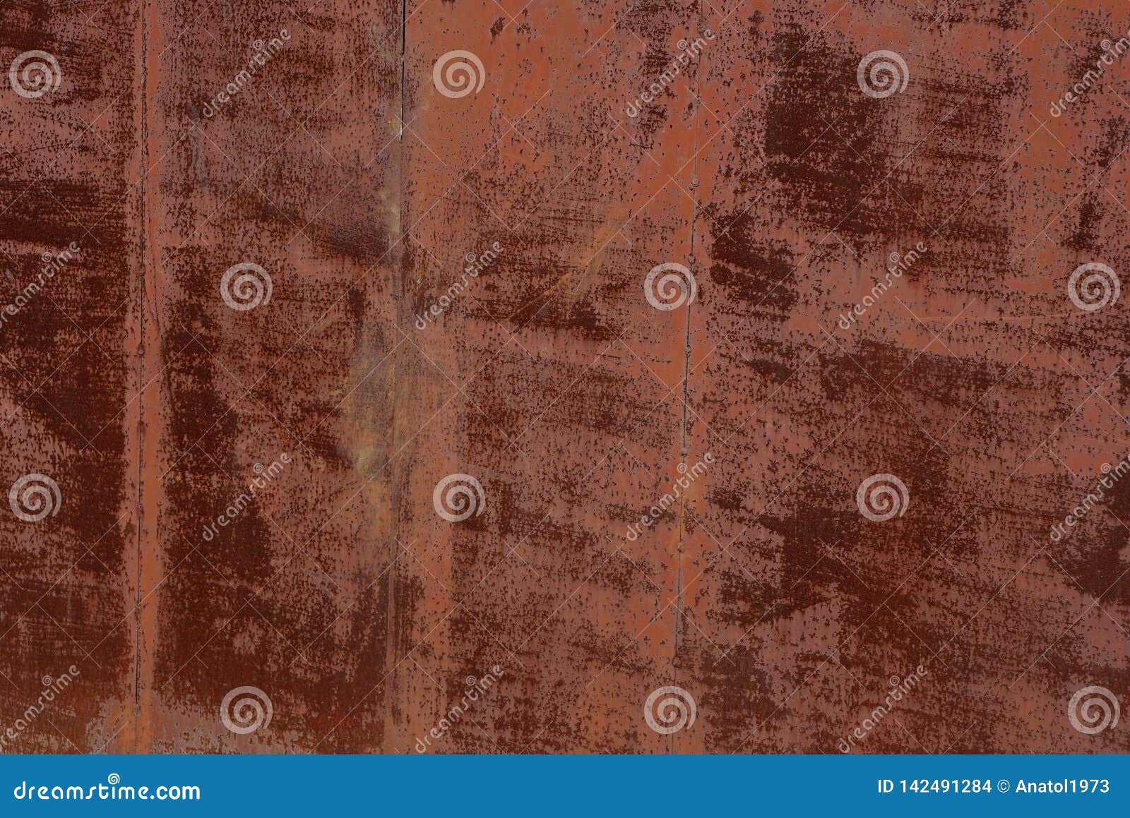 Red Brown Metal Texture from Old Rusty Wall Stock Photo - Image of ...