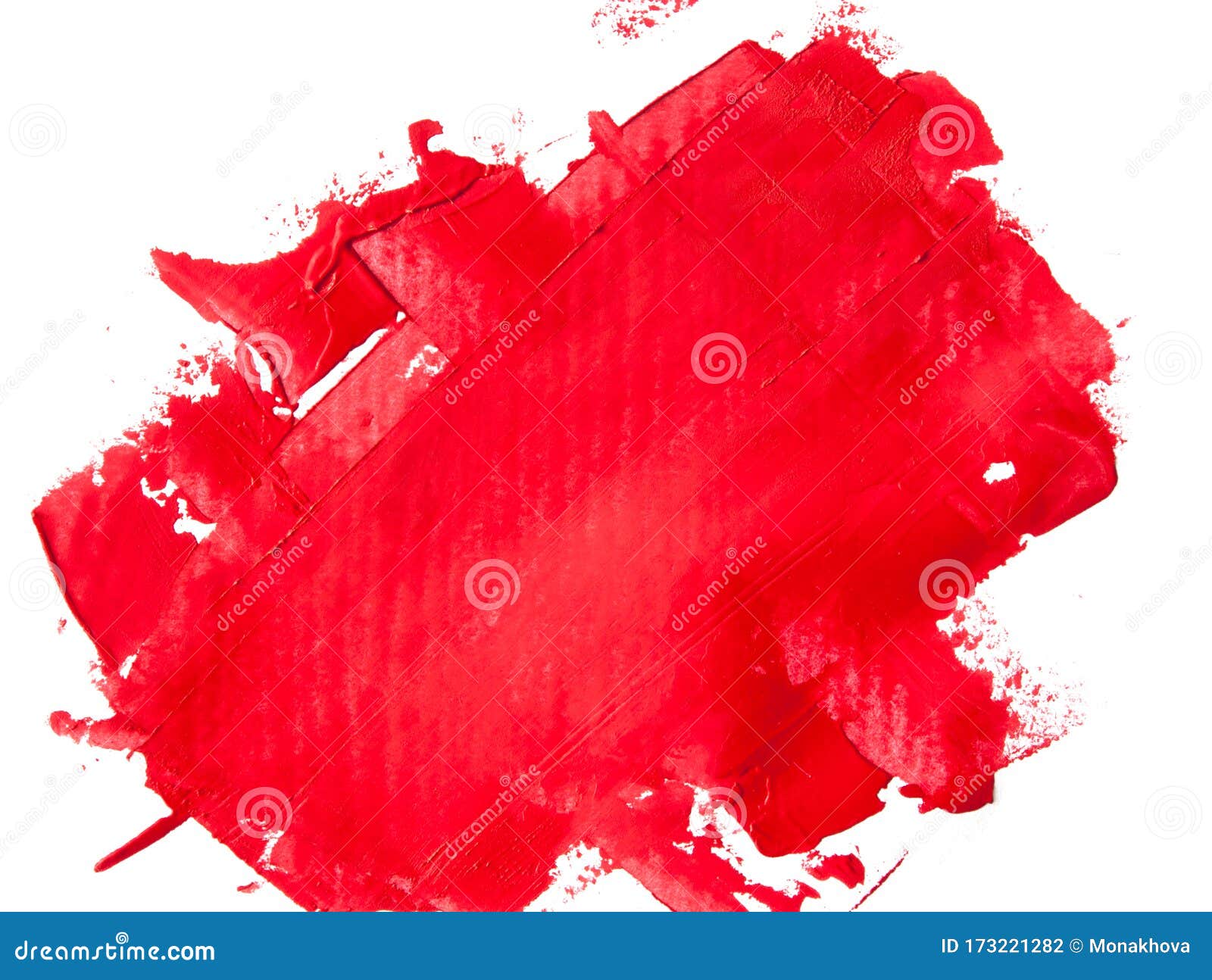 Red brush stroke stock photo. Image of abstract, draw - 173221282