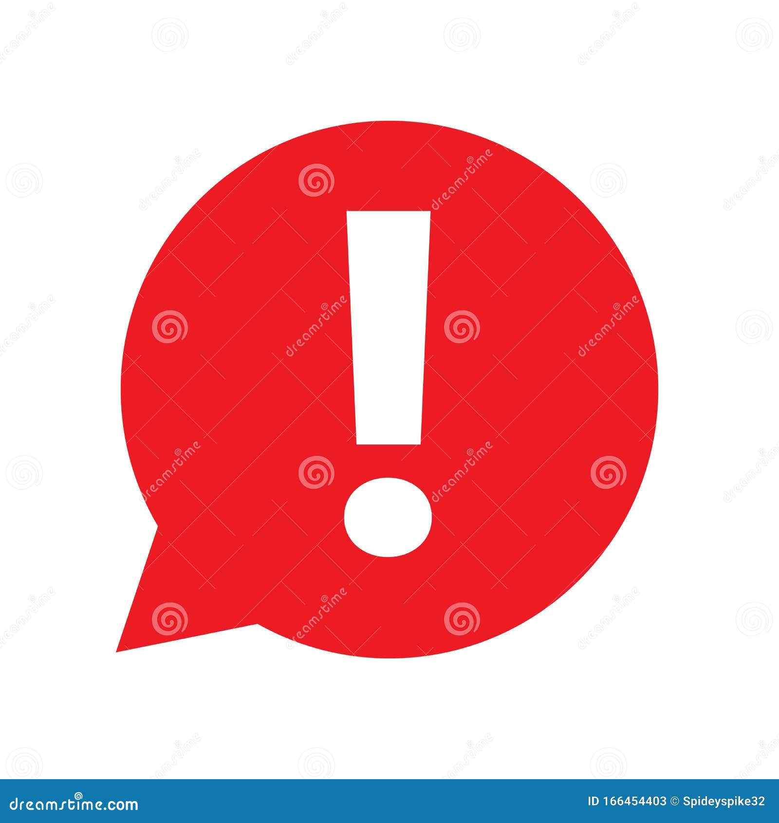 Text Box And Exclamation Mark Cartoon Vector | CartoonDealer.com #35121517