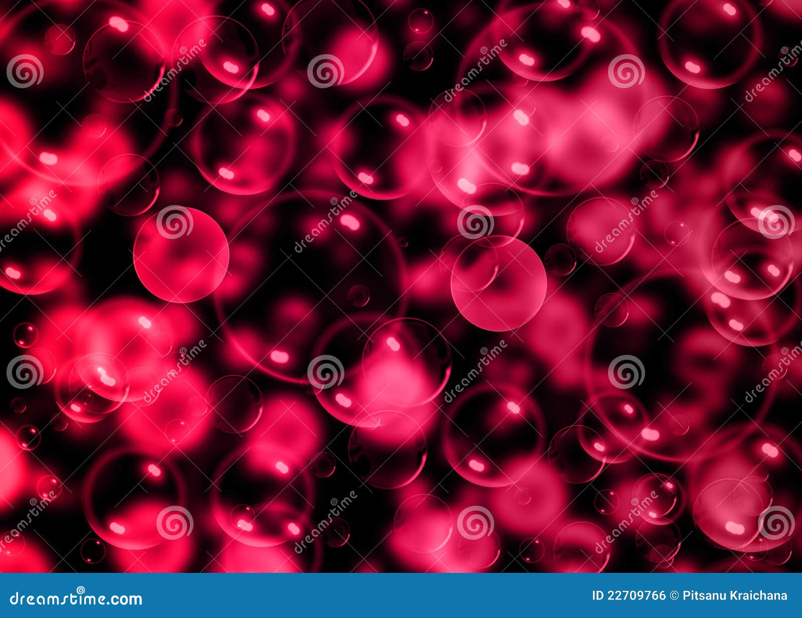 Red bubbles. stock illustration. Illustration of glass - 22709766