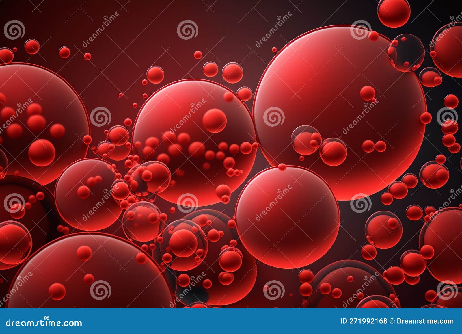 Red Bubbles Background. Color Bubbles. Bubble Background. Generative Ai ...