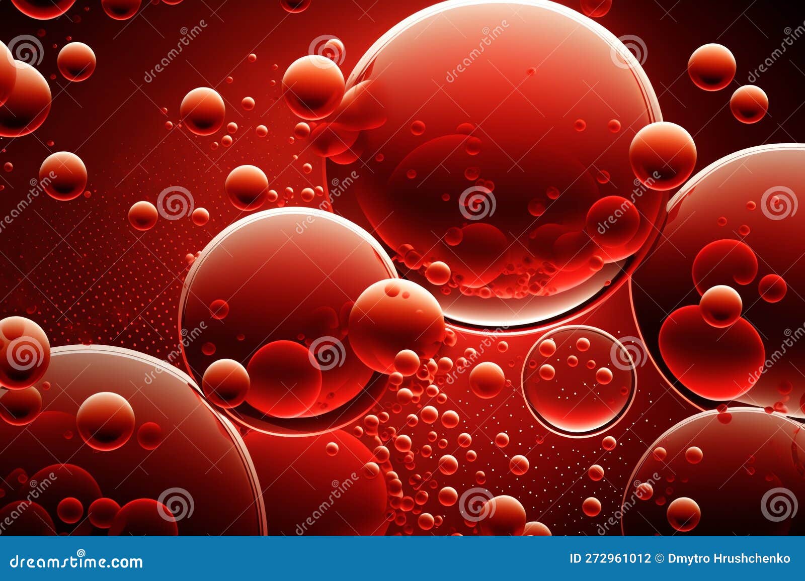 Red Bubbles Background. Color Bubbles. Bubble Background. Generative Ai ...