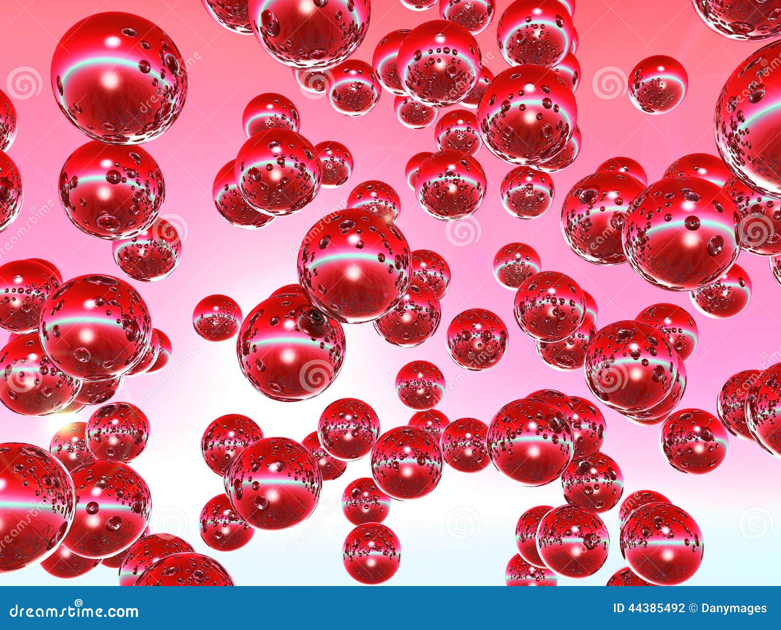 Red bubbles stock illustration. Illustration of design - 44385492