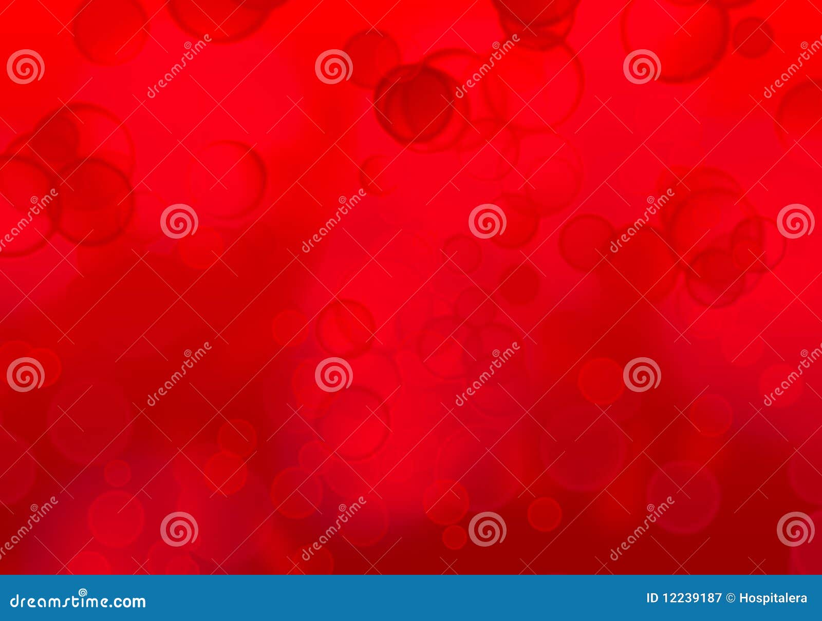 Red bubbles wallpaper stock illustration. Illustration of perspective ...