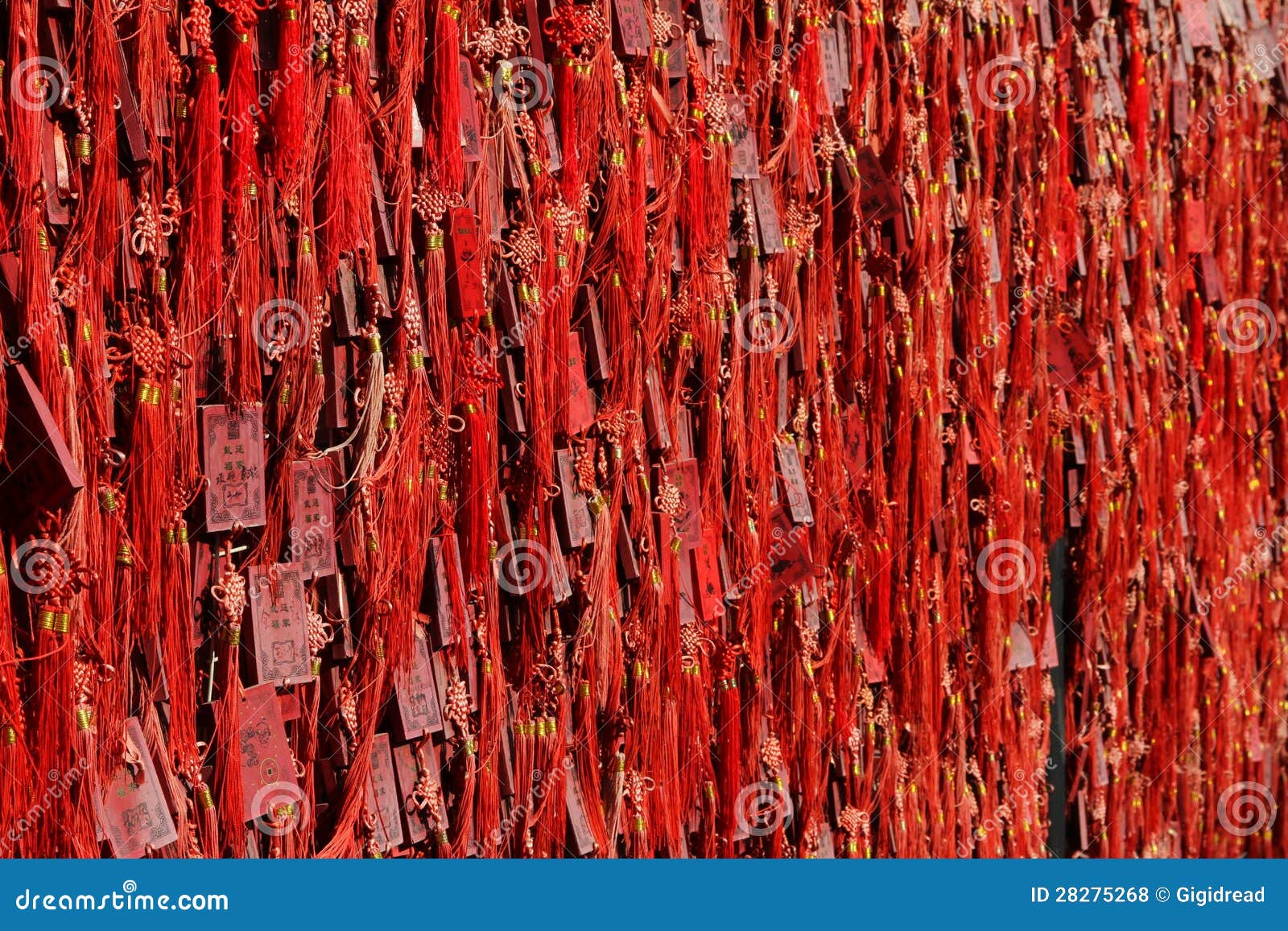 Red Buddhist Prayer Tablets Stock Photo - Image of plaque, piece: 28275268