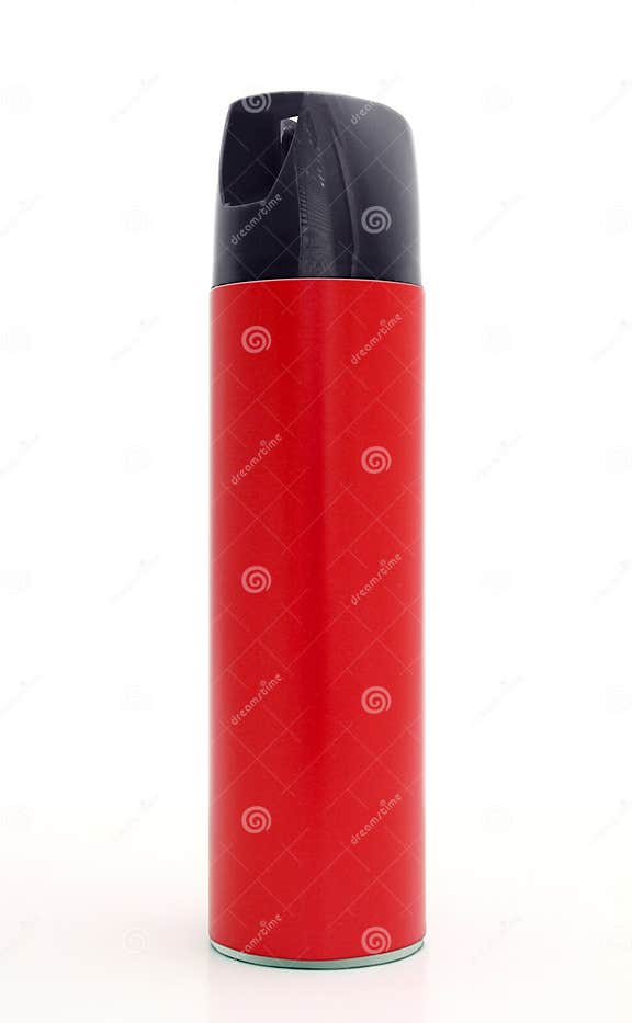 Red Bug Spray Can stock image. Image of object, aerosol - 33442171