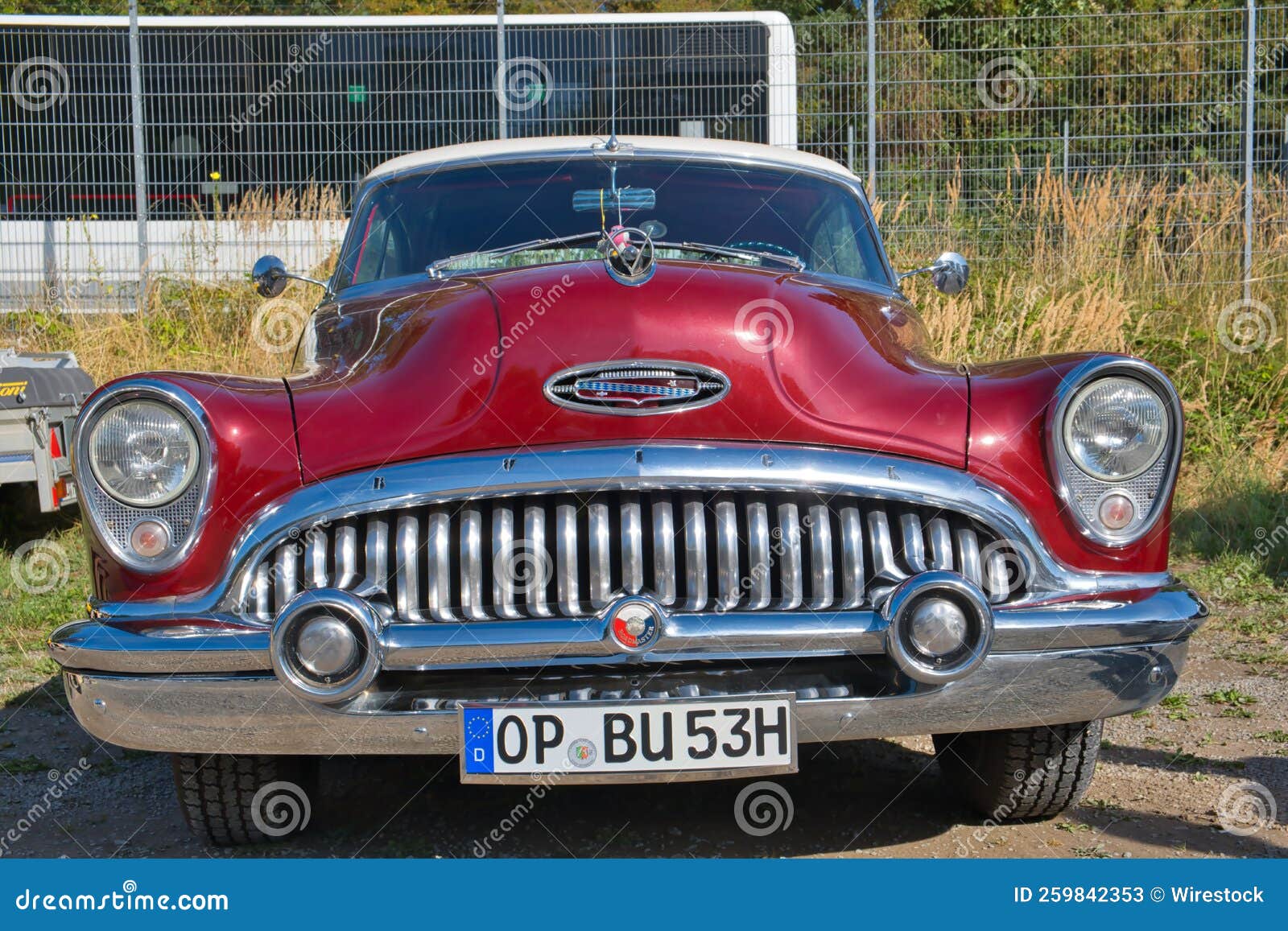 1953 Buick roadmaster editorial stock photo. Image of 1950s - 259842353