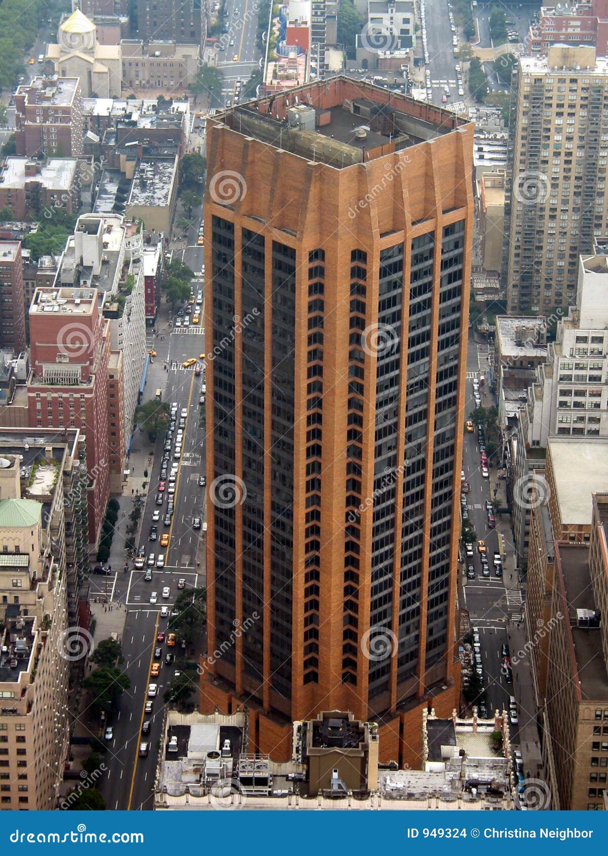 Red building stock photo. Image of building, skyscaper - 949324