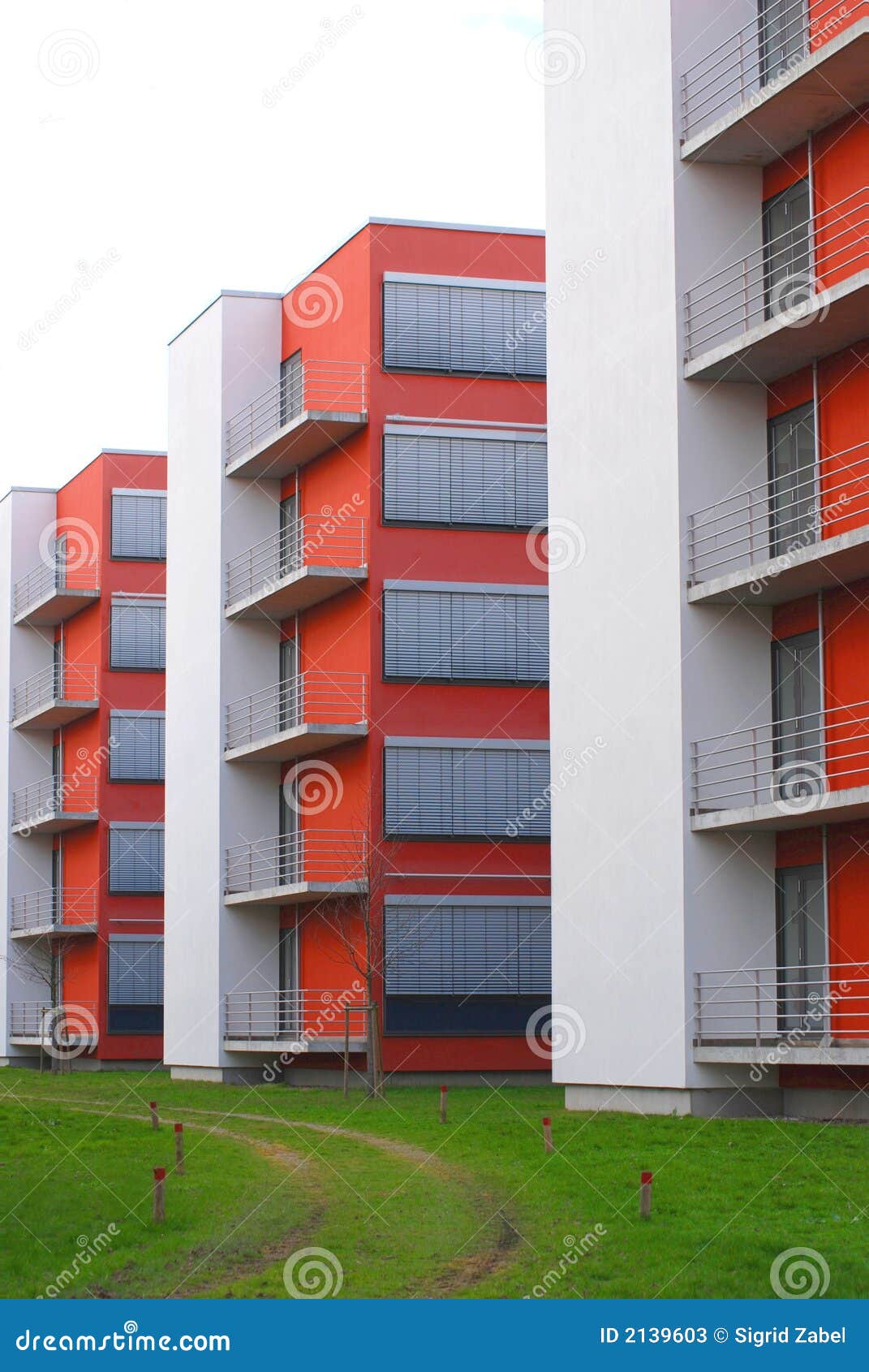 Red buildings stock image. Image of industrial, home, buidling - 2139603