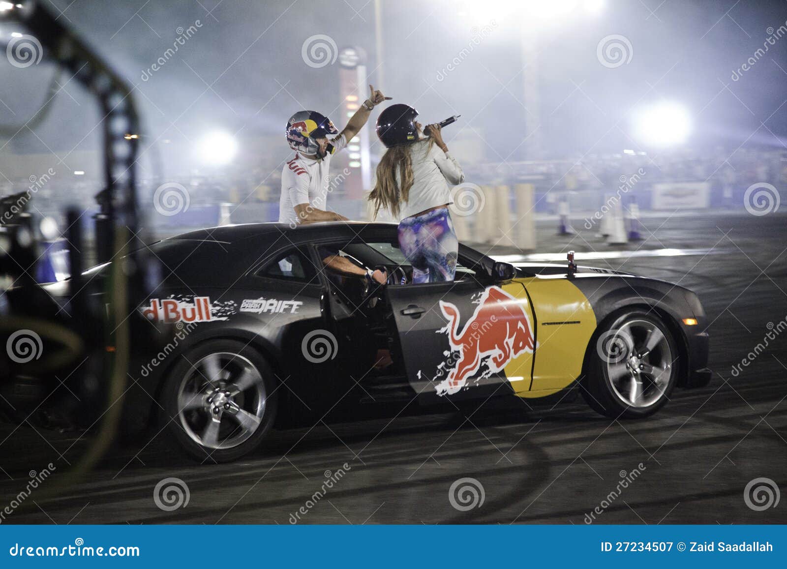 Red Bull Car Park Drift Middle East Finals Editorial Photography ...