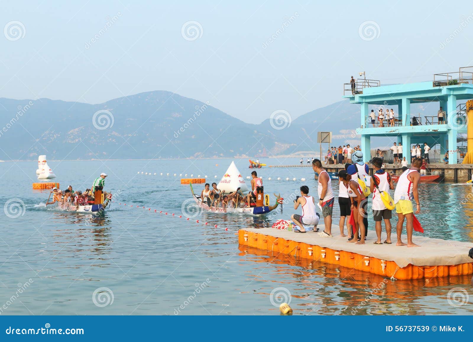 Red Bull Dragon Roar 2015 editorial stock image. Image of stanley ...