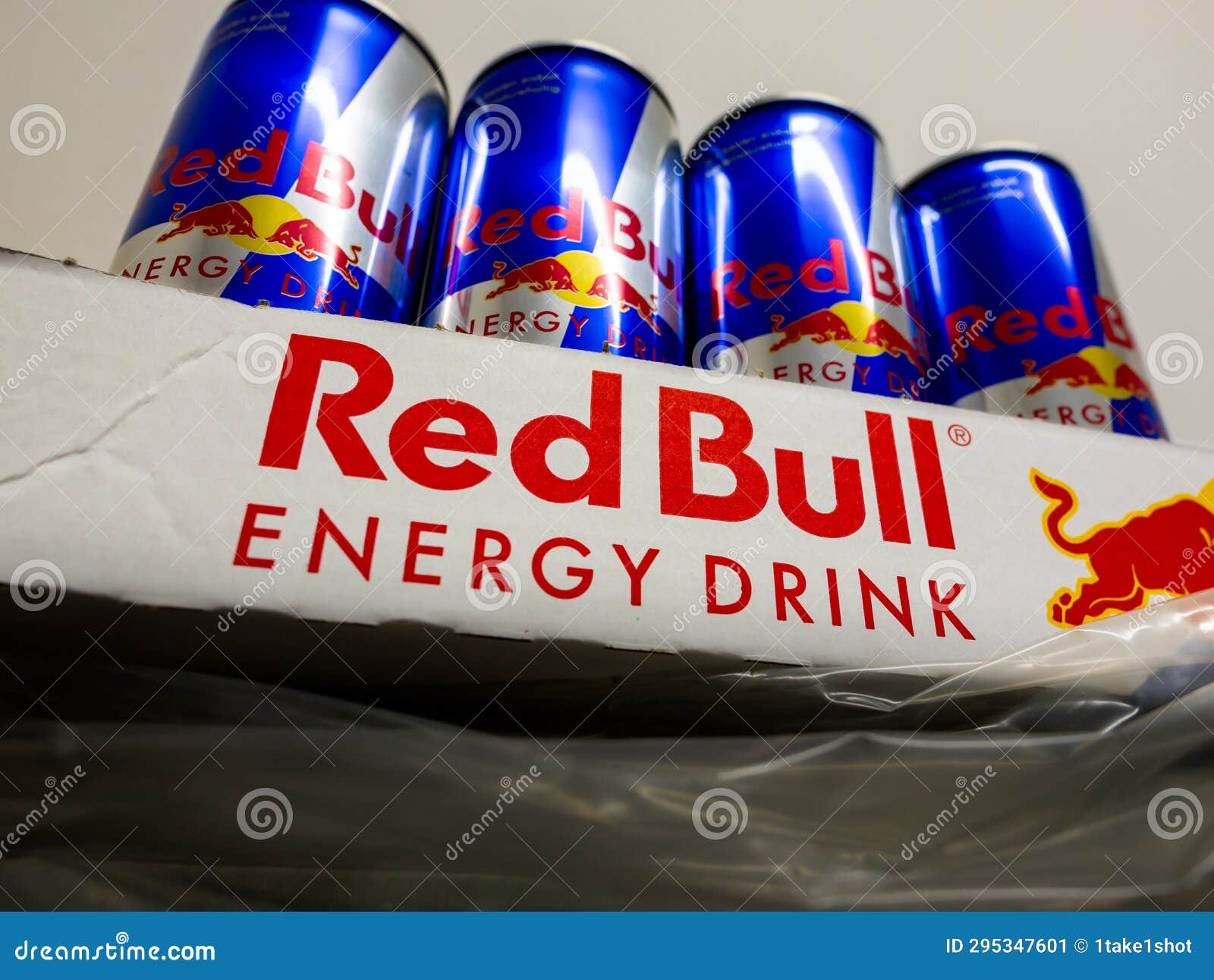 Red Bull Energy Drink Display. Red Bull Makes Over 20 Types Of Energy ...