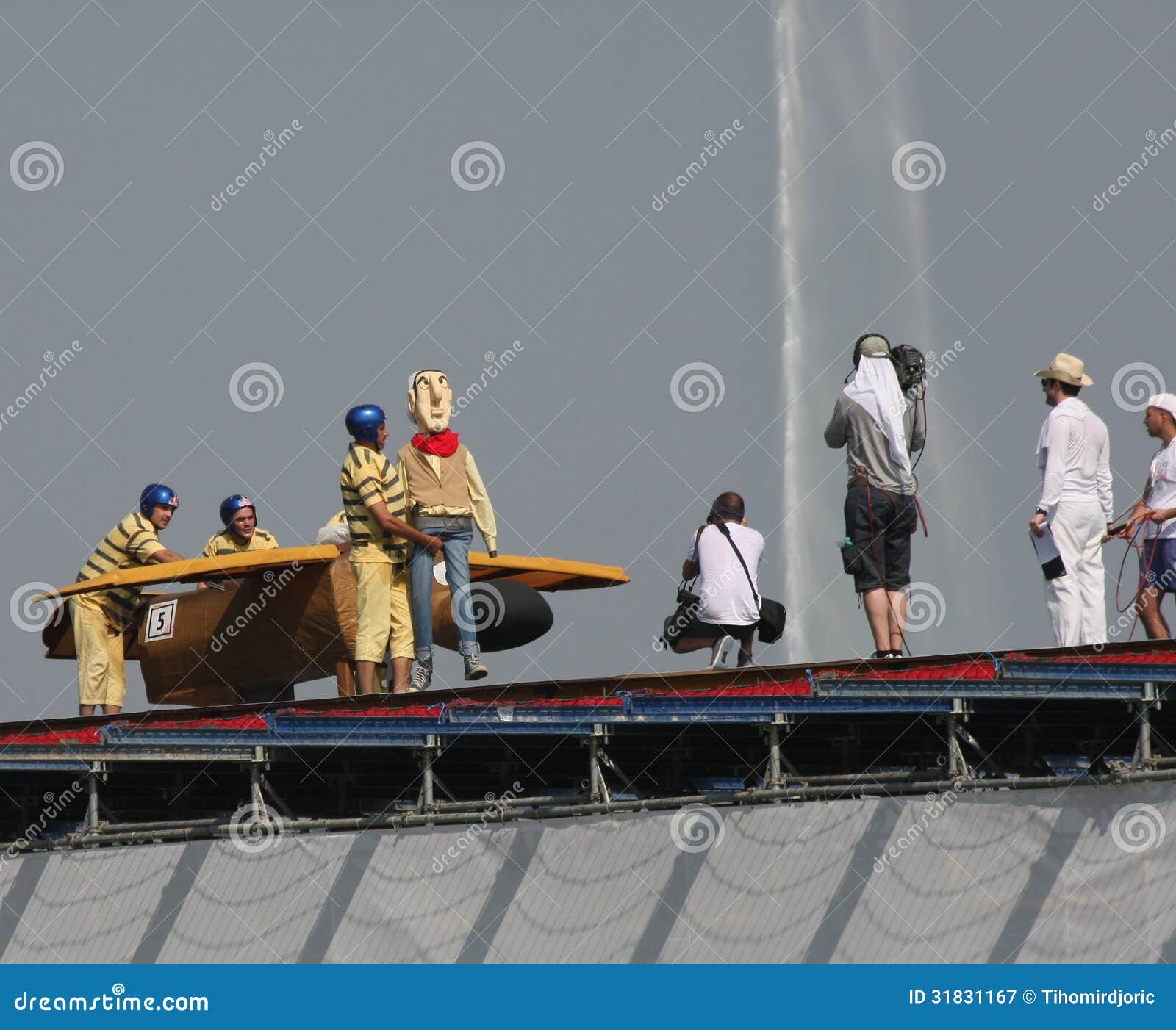 Red Bull Flugtag editorial photography. Image of humanpowered - 31831167