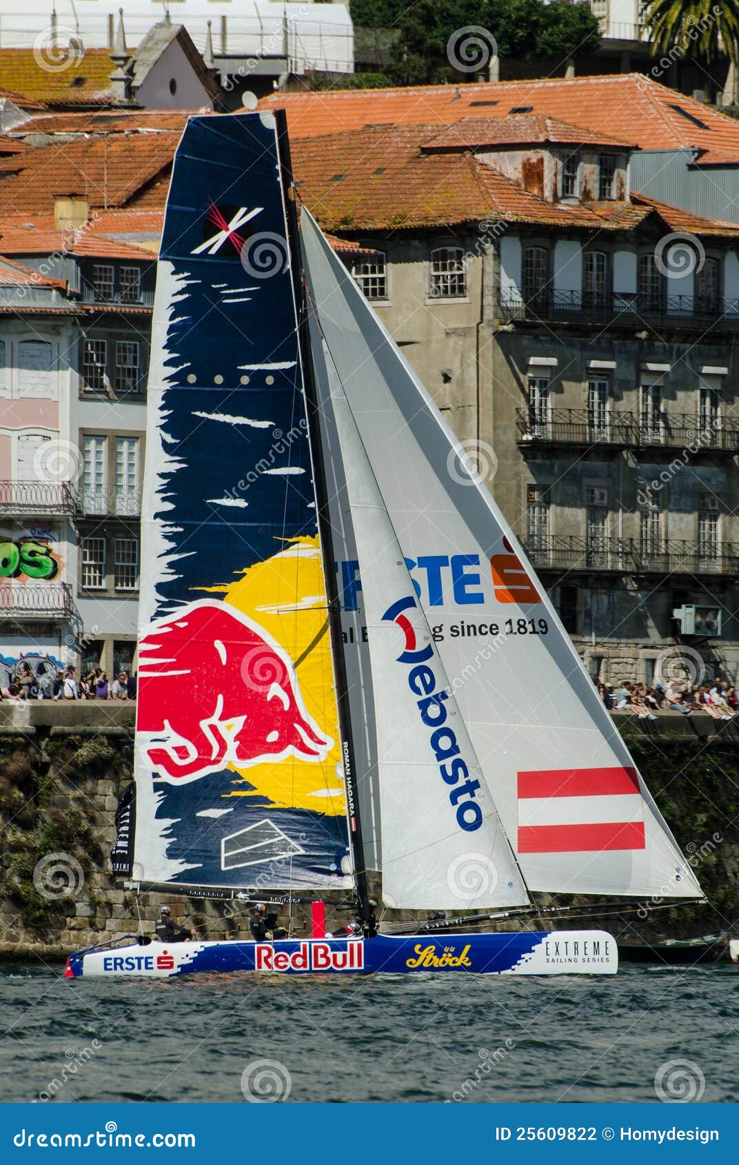 Red Bull Sailing Team Compete Editorial Photography - Image of extreme ...
