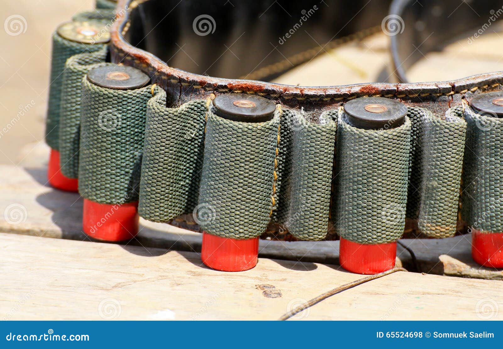 The red bullets rifle stock photo. Image of hunter, shoot - 65524698