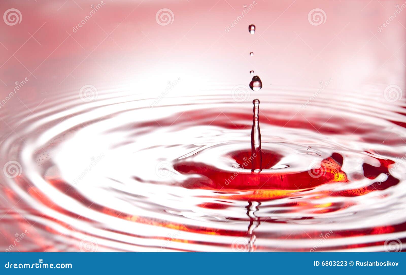 Red burning ripple stock image. Image of color, cool, droplet - 6803223