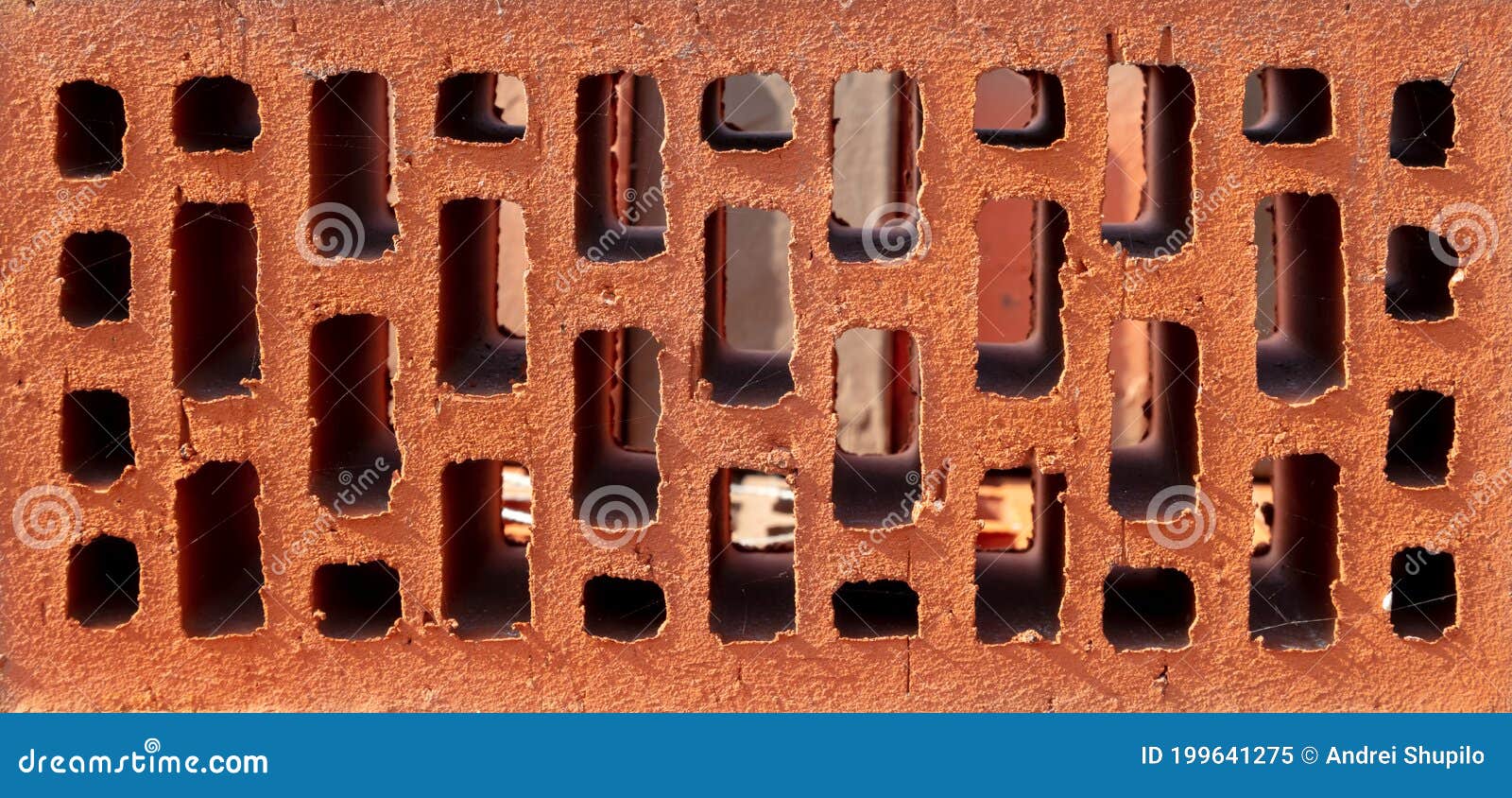 Red Burnt Brick As an Abstract Background Stock Image - Image of stone ...