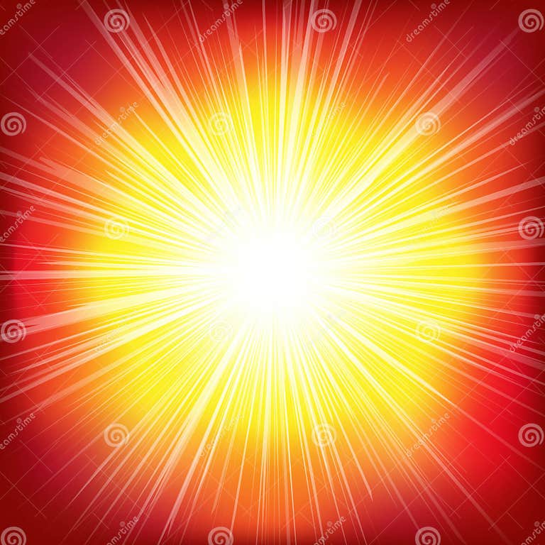 Red Burst Background stock vector. Illustration of celebration - 195743516