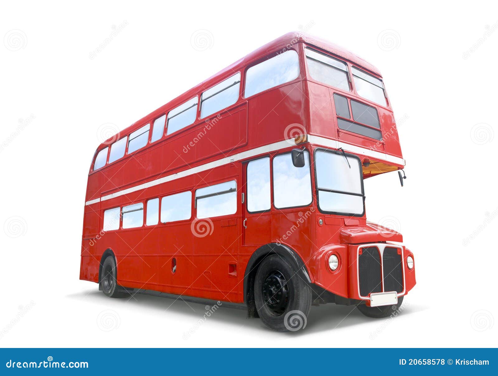 Red Bus stock photo. Image of travel, painting, vehicle - 20658578
