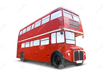Red Bus stock photo. Image of travel, painting, vehicle - 20658578