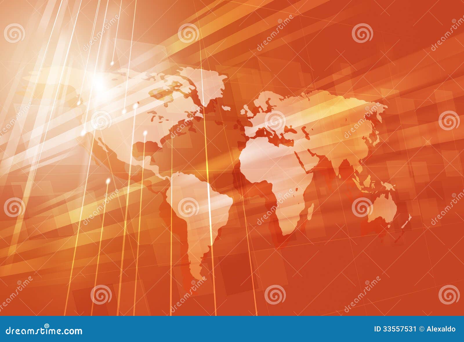 Red Business Abstract Background Stock Illustration - Illustration of ...