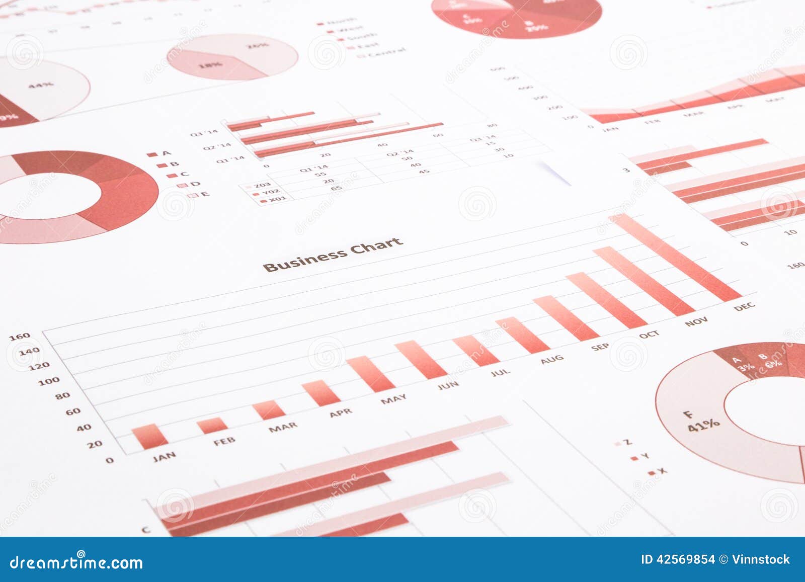 Red Business Charts, Graphs, Annual Report and Summarizing Background ... Red Business Charts, Graphs, Annual Report and Summarizing Background ...