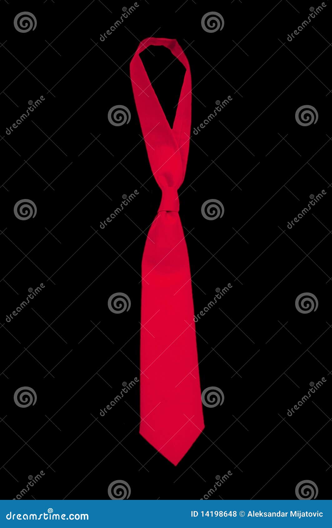 Red business tie stock photo. Image of pattern, male - 14198648