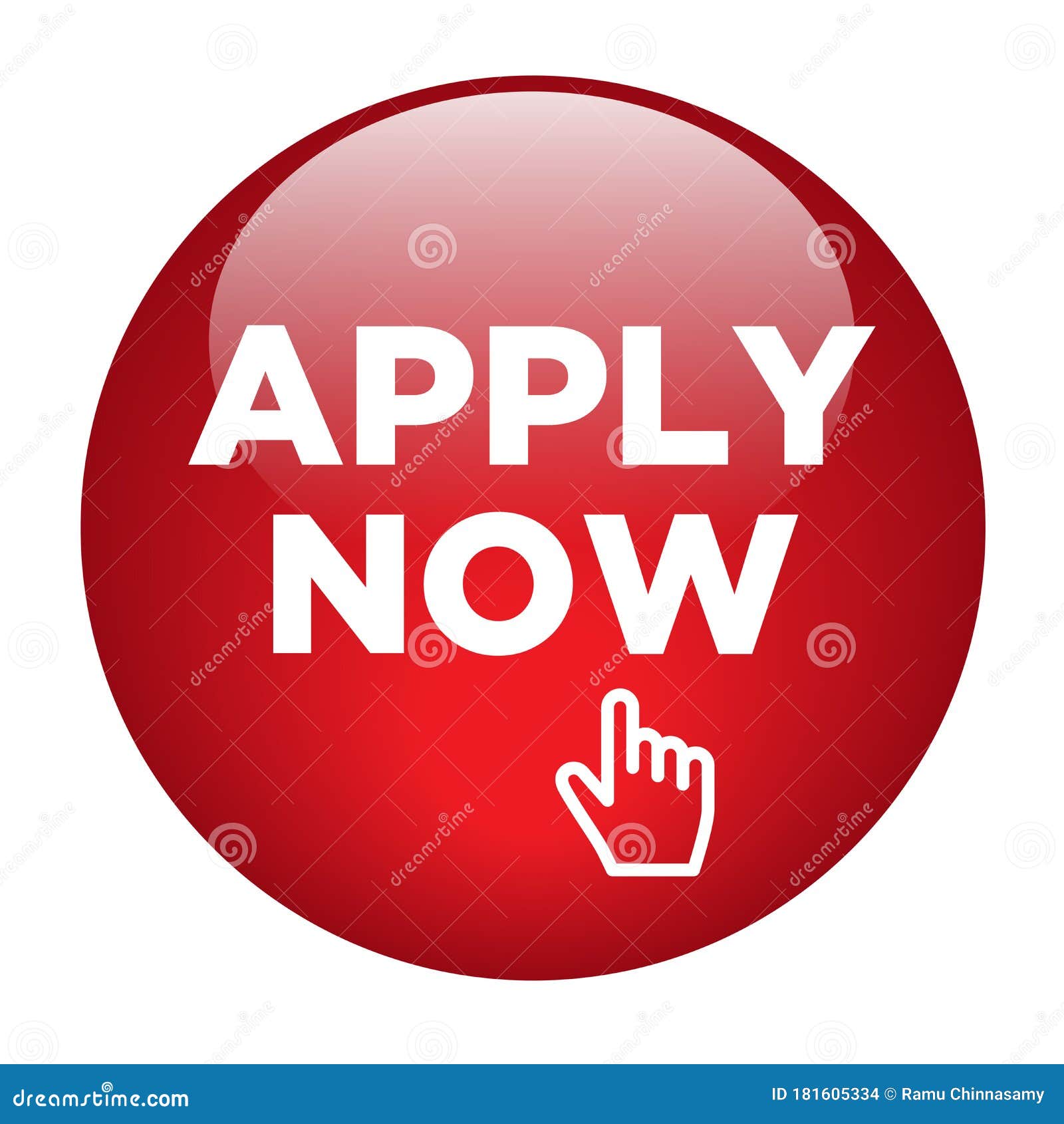 Apply now button stock illustration. Illustration of customer - 181605334