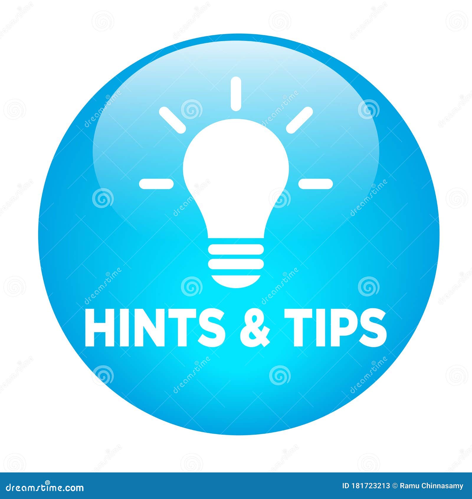 Hints and tips stock illustration. Illustration of education - 181723213