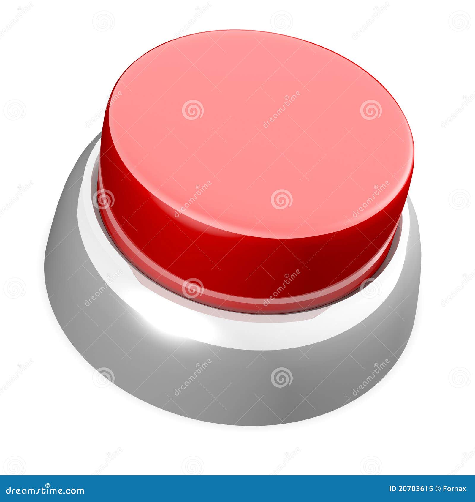 Red button stock illustration. Illustration of push, button - 20703615