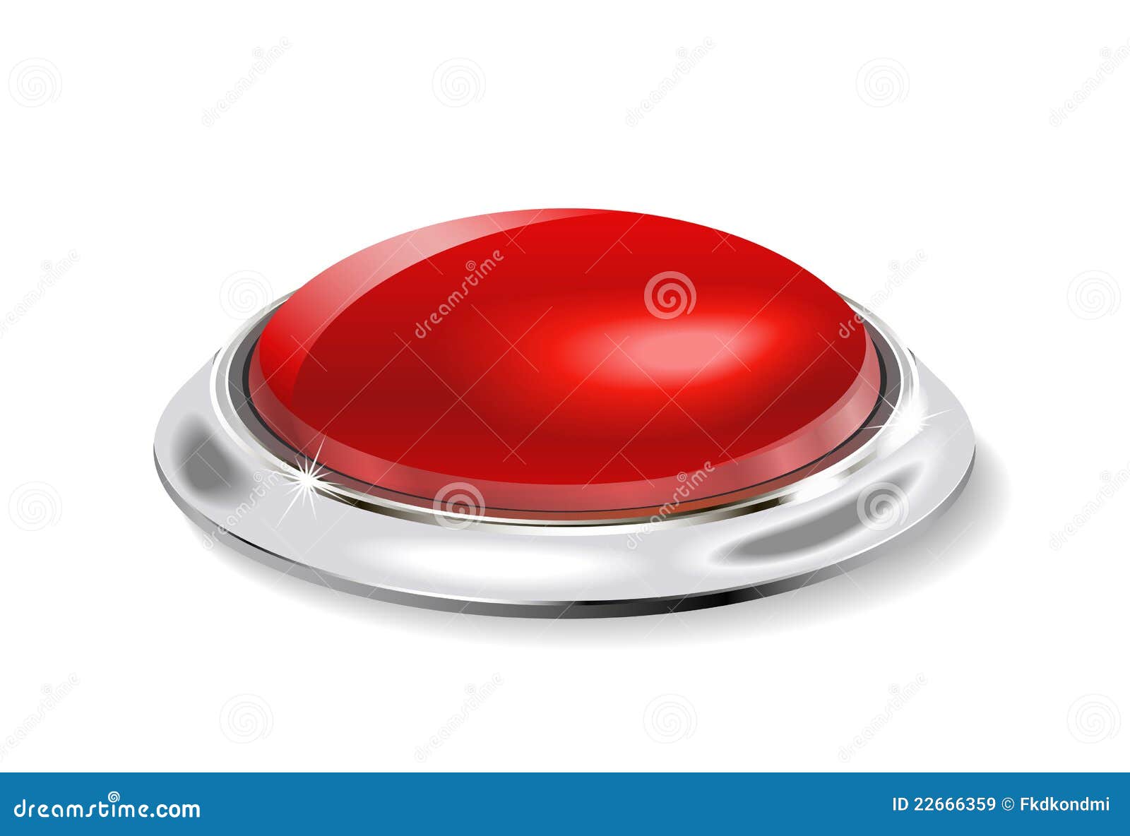 The red button. stock vector. Illustration of texture - 22666359