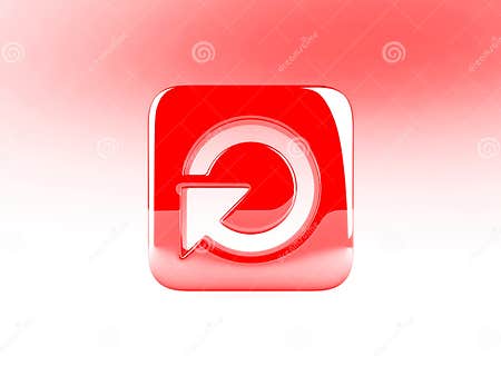 Red button stock illustration. Illustration of electronics - 2447989