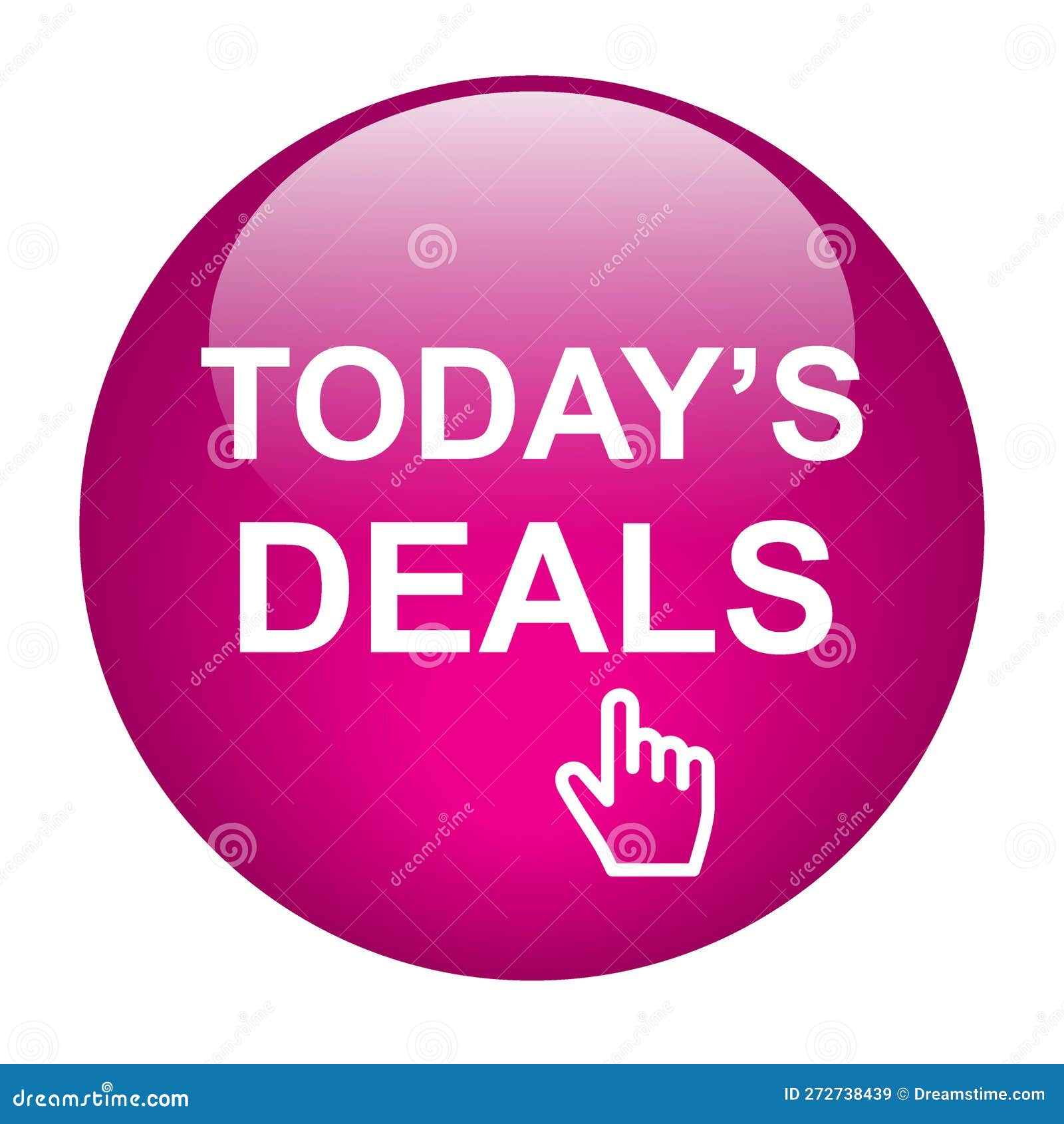 Today S Deals Icon Web Button Stock Illustration - Illustration of ...