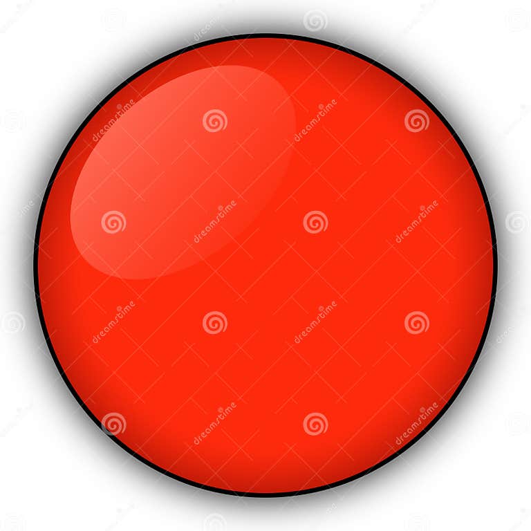 Red button stock illustration. Illustration of website - 6404655