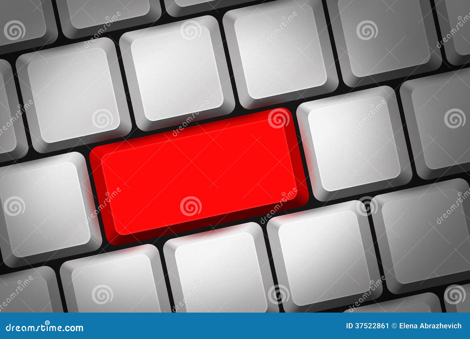 Red button stock illustration. Illustration of responsibility - 37522861