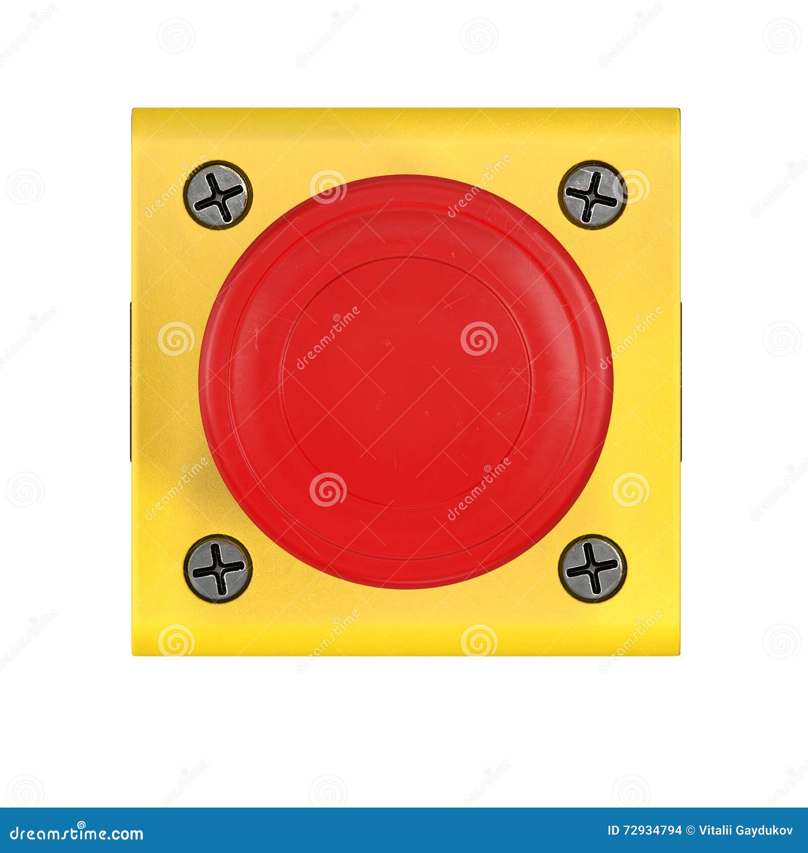 Red button 3d illustration stock illustration. Illustration of icon ...