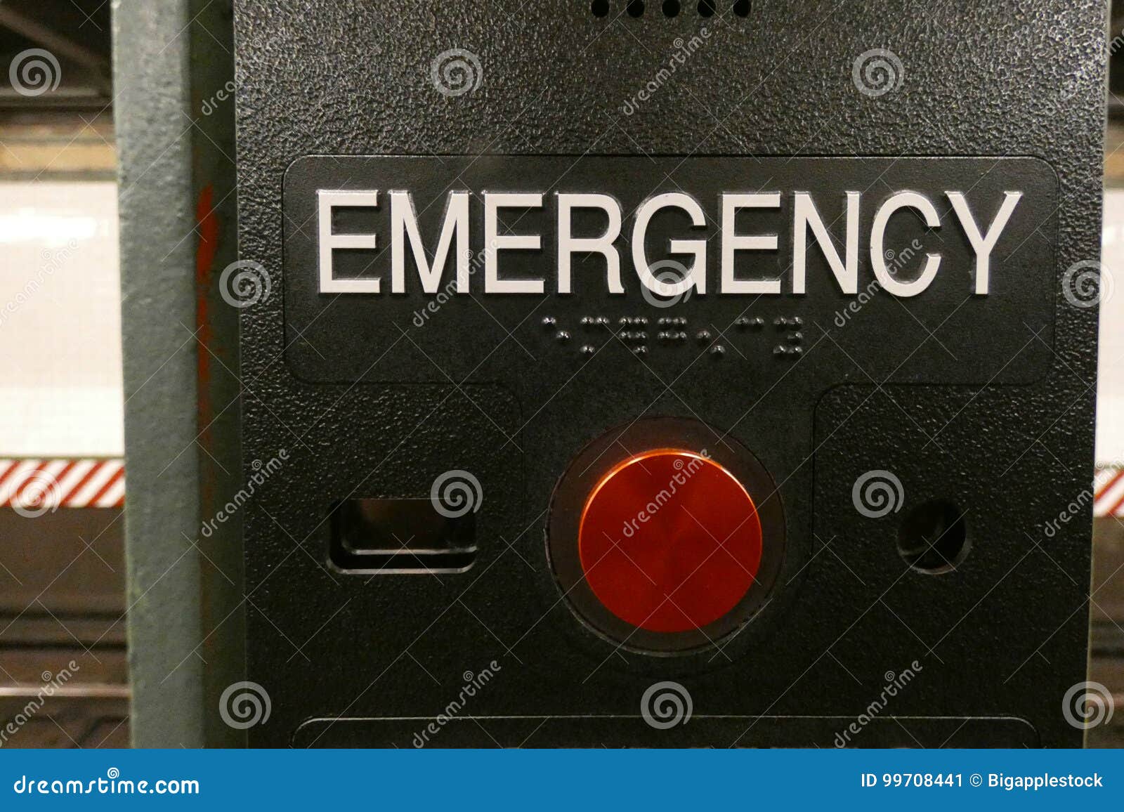 Emergency Button stock image. Image of safety, protection - 99708441