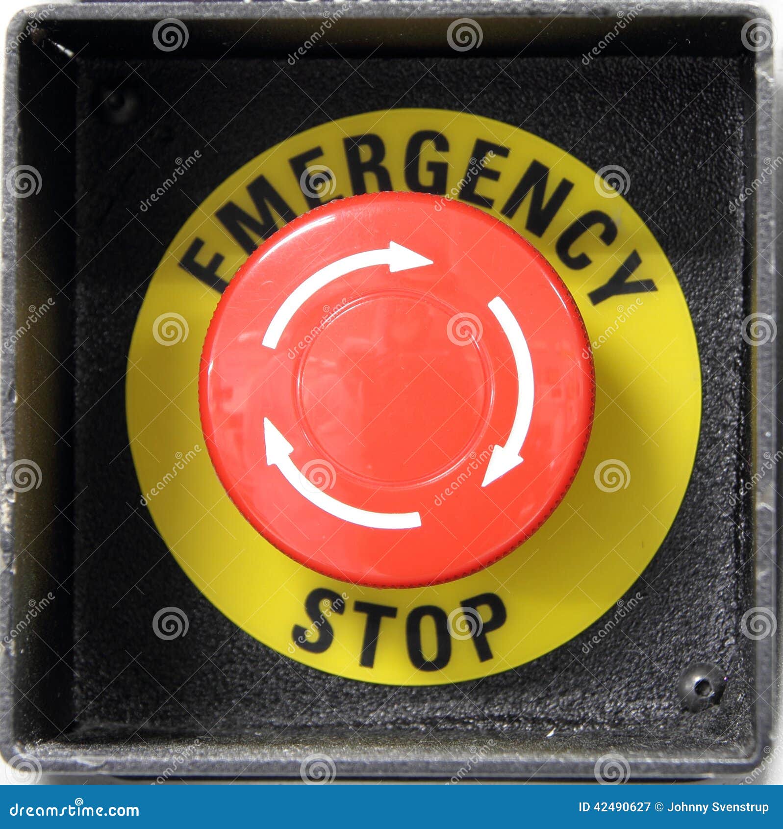 Red button stock image. Image of press, concept, security - 42490627