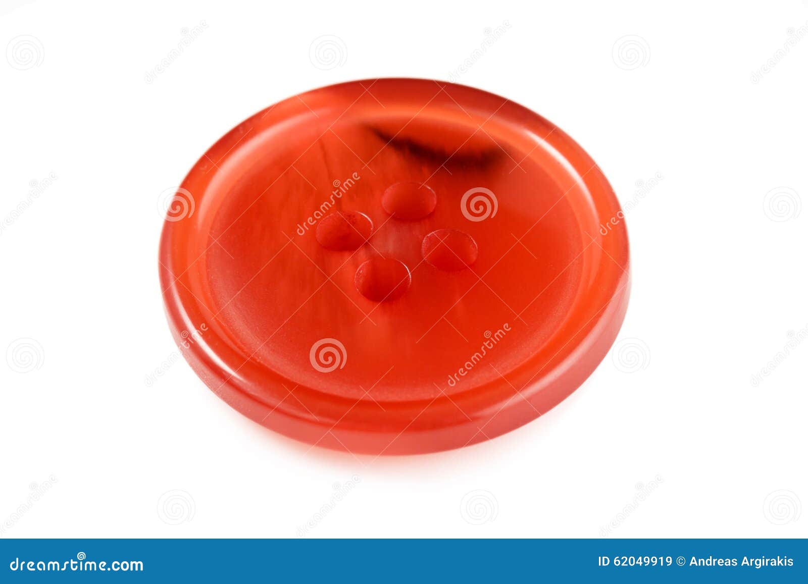 Red Button Isolated on White Background Stock Image - Image of macro ...