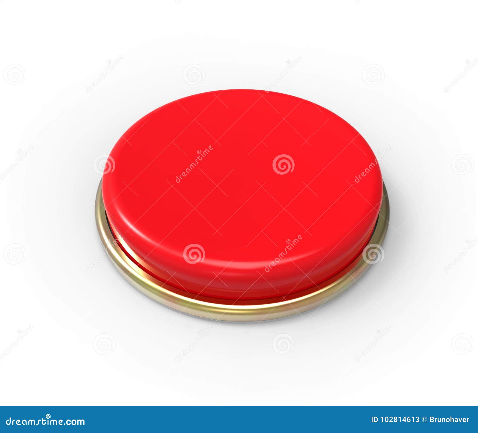 Red button. stock illustration. Illustration of clipping - 102814613