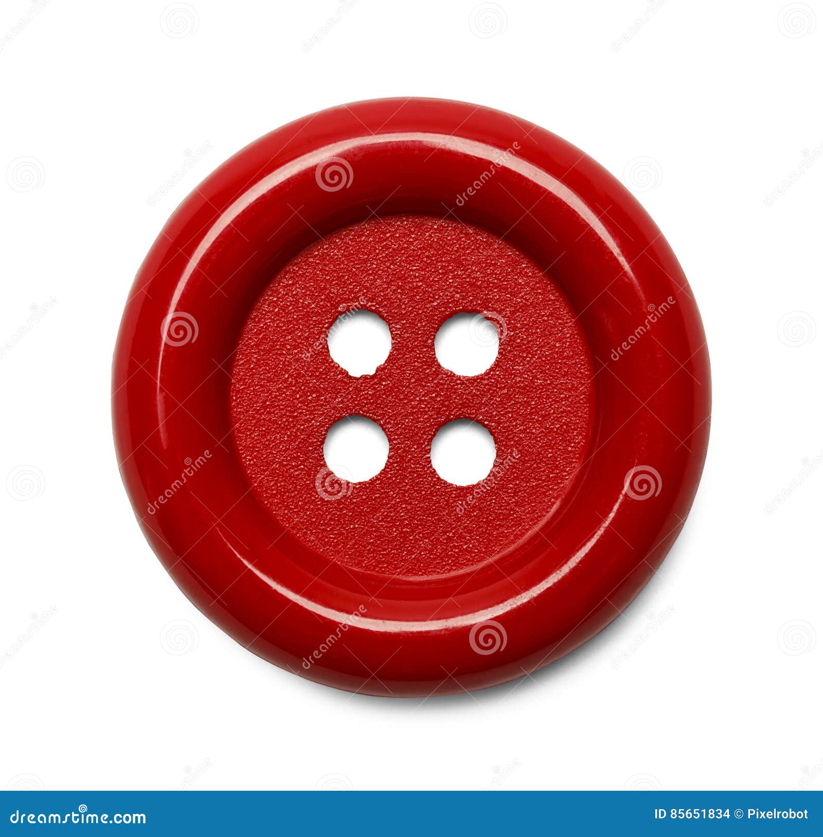 Red Button stock photo. Image of clean, flat, craft, sewing - 85651834