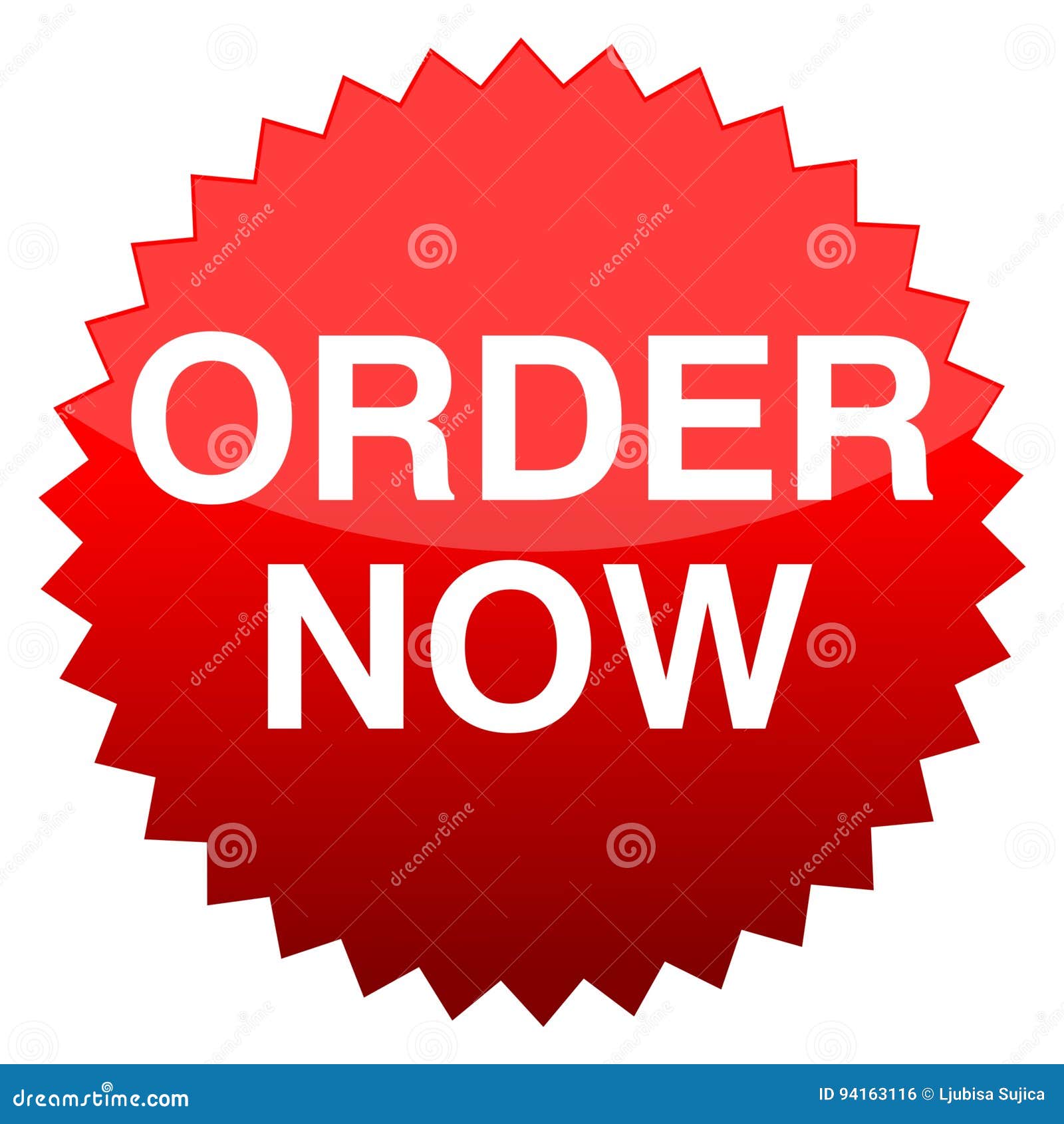 Red button order now stock vector. Illustration of connection - 94163116