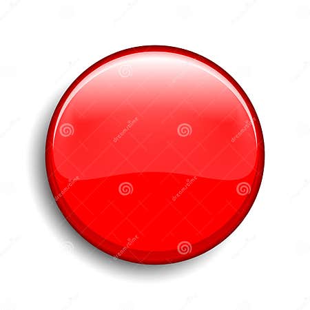 Red button sign - vector stock vector. Illustration of abstract - 130152563