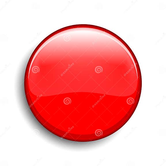Red button sign - vector stock vector. Illustration of abstract - 130152563